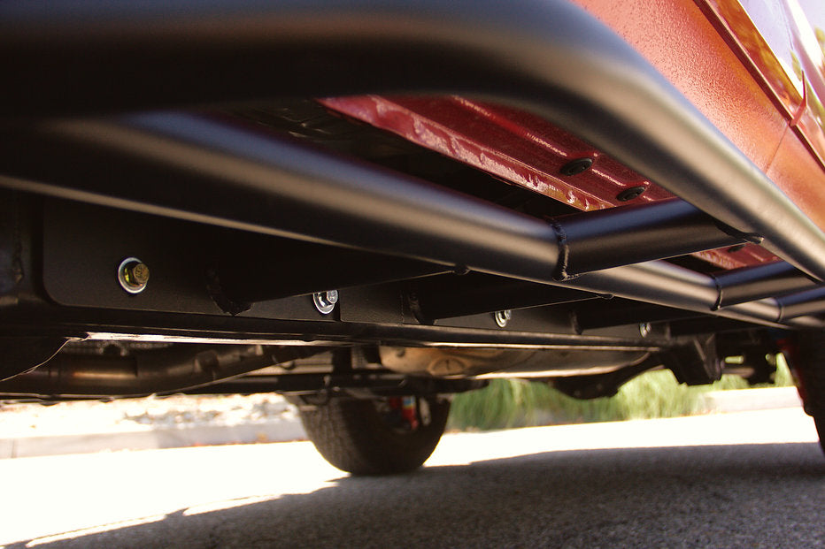 2024 Toyota Tacoma Short Bed rock sliders (Bolt On) – Restless Off-Road